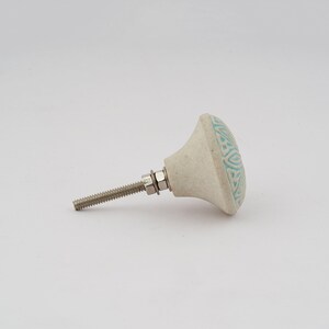 Unique Design Cabinet Knobs Hand Made Antique Design Ceramic Door Pull ...