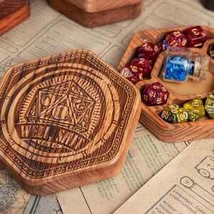 Well Shit Dice Tray Dnd, Dnd Dice Box, Dungeons and Dragons, Dice Box ...