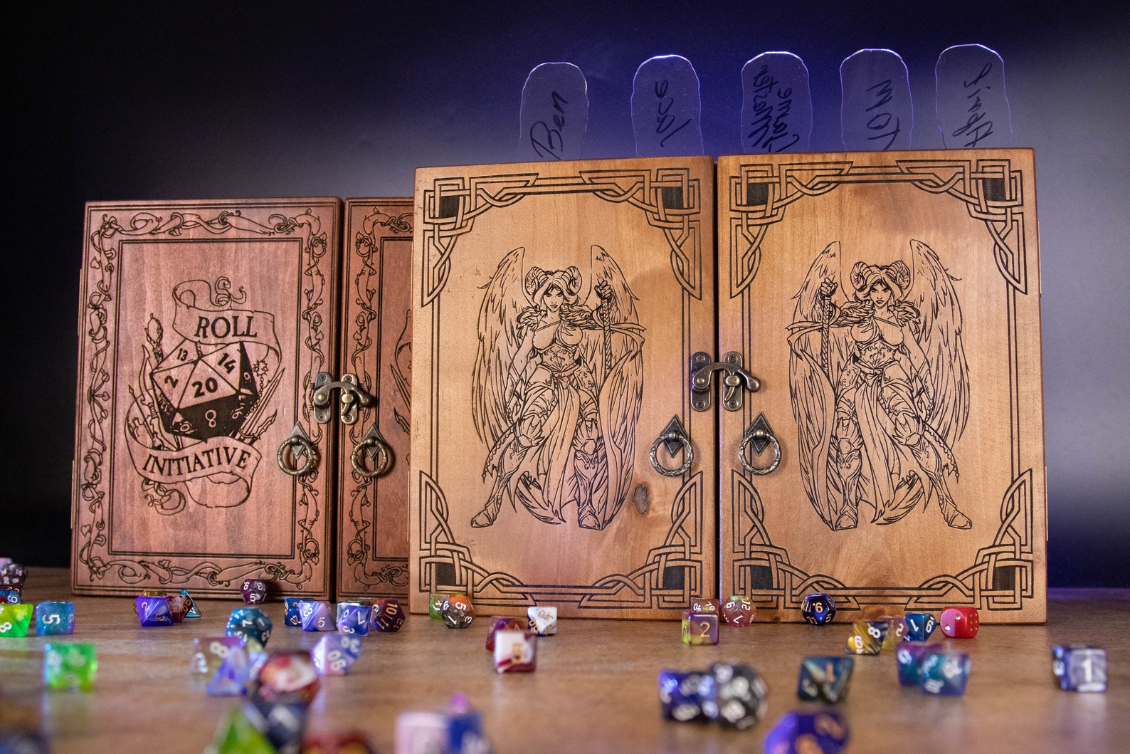 Dungeon Master Screen Wooden RPG Screen Gift Dnd Gift - Etsy