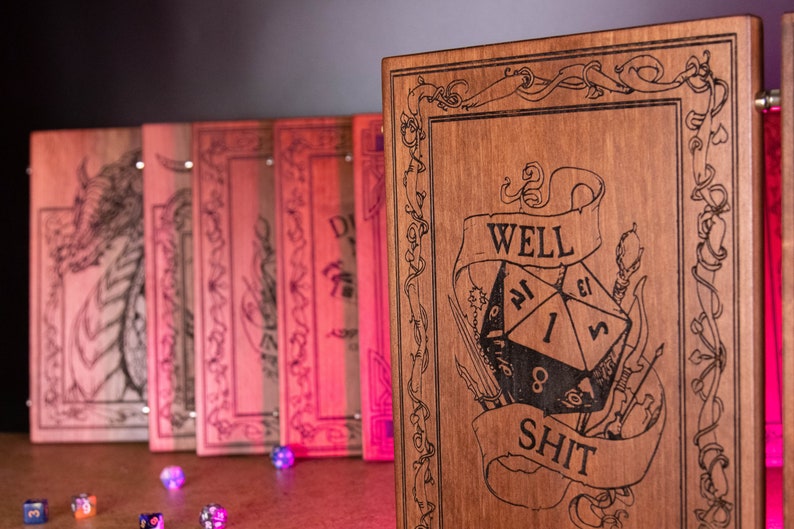 Custom Magnetic Dungeon Master Modular Screen Wooden RPG - Etsy