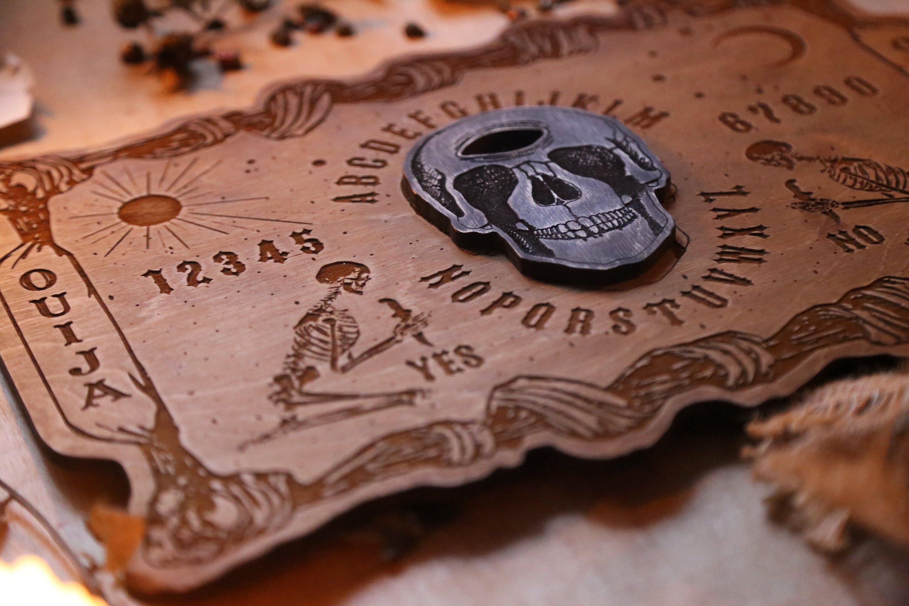 Ouija Board Personalized Spirit Board Occult Game Board - Etsy