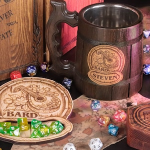 Dnd Dice Coasters | Set of 16 Dnd Class and Monster Designs | RPG ...