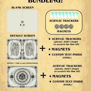 Dungeon Master Screen | Wooden RPG Screen Gift | Dnd Gift | Table Top ...