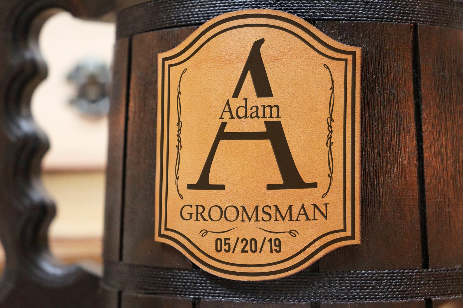 Personalized Stag Party Favor Monogram Beer Mug Bachelor Party - Etsy