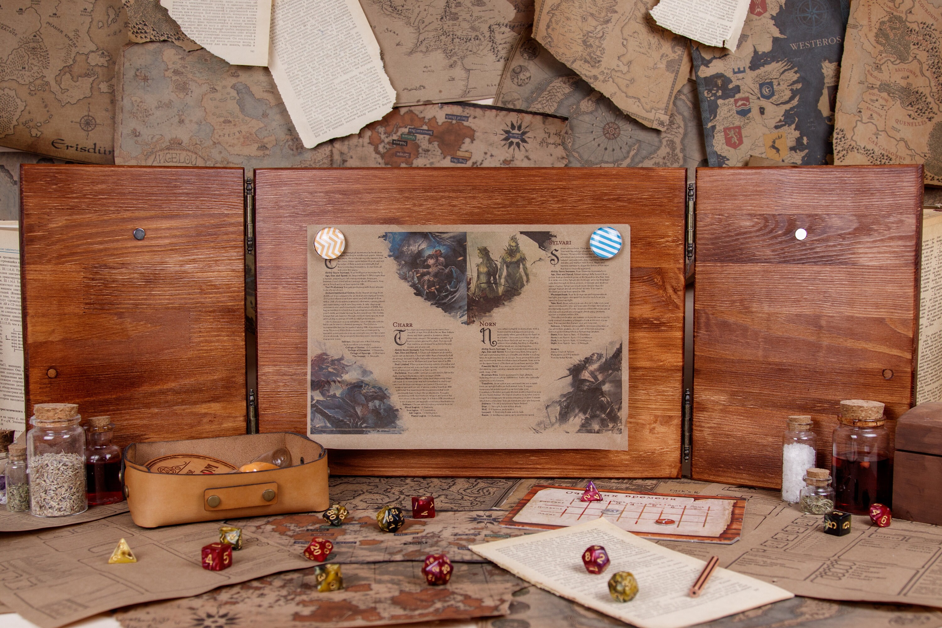 Dungeon Master Screen Wooden RPG Screen Gift Dnd Gift - Etsy Australia