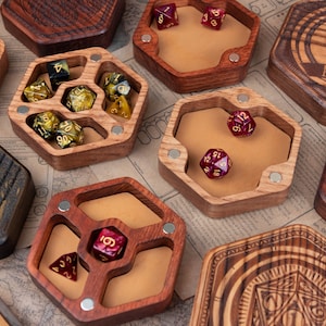 Dice Tray, Dice Tray and Storage, Wooden Dice Tray, Custom Dice Tray ...