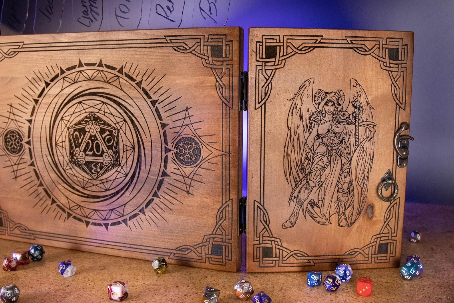 Dungeon Master Screen Wooden RPG Screen Gift Dnd Gift - Etsy UK