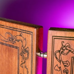 Custom Magnetic Dungeon Master Modular Screen | Wooden RPG Screen Gift ...