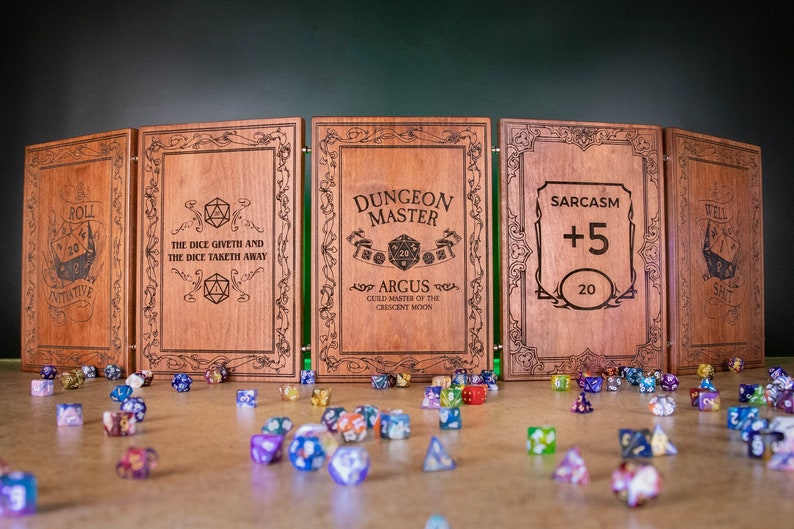 Custom Magnetic Dungeon Master Modular Screen Wooden RPG - Etsy