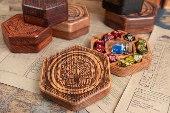 Well Shit Dice Tray Dnd Dnd Dice Box Dungeons and Dragons - Etsy