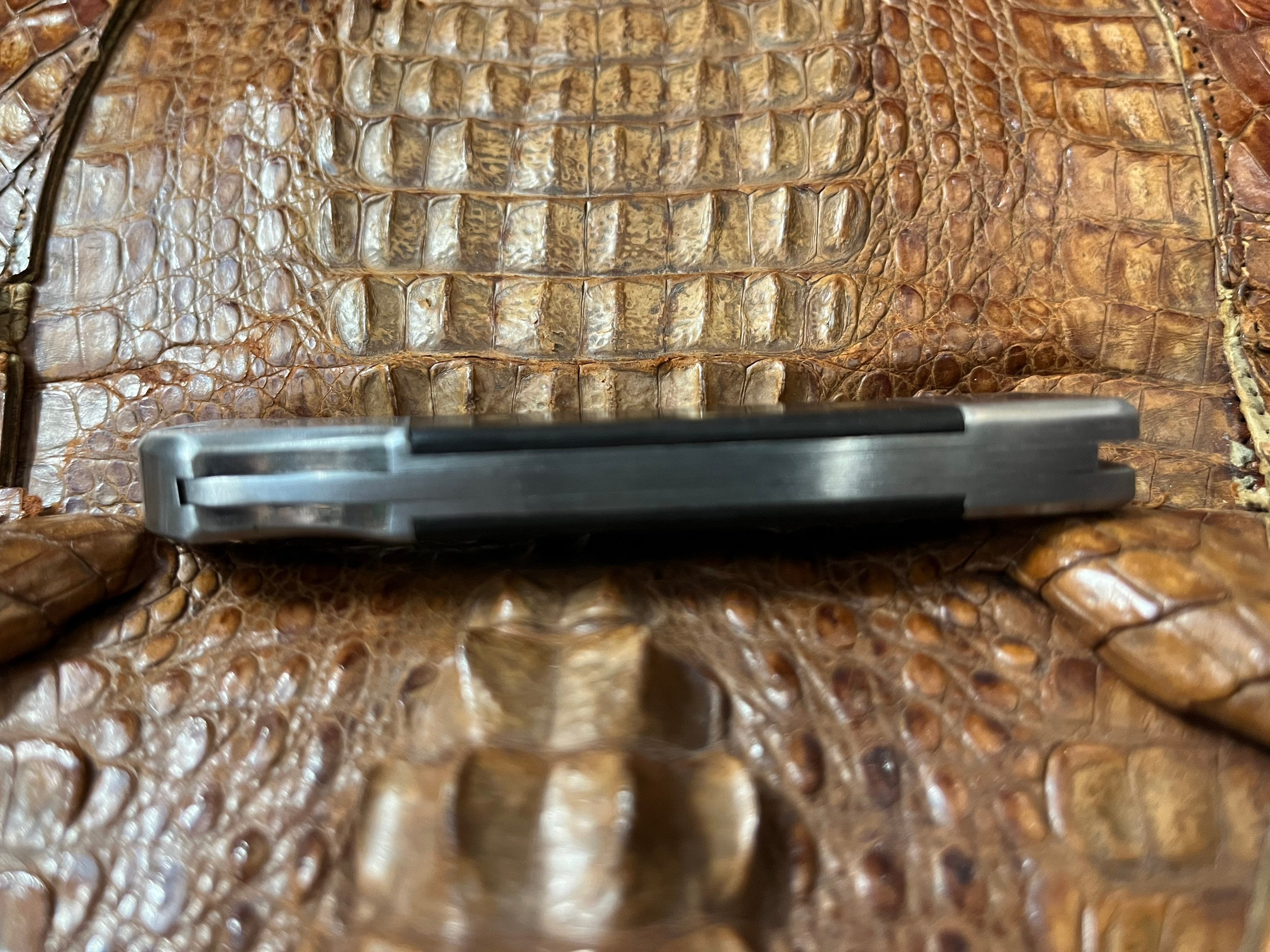 Whitby Stainless Steel Locknife With Hardwood Handle. - Etsy
