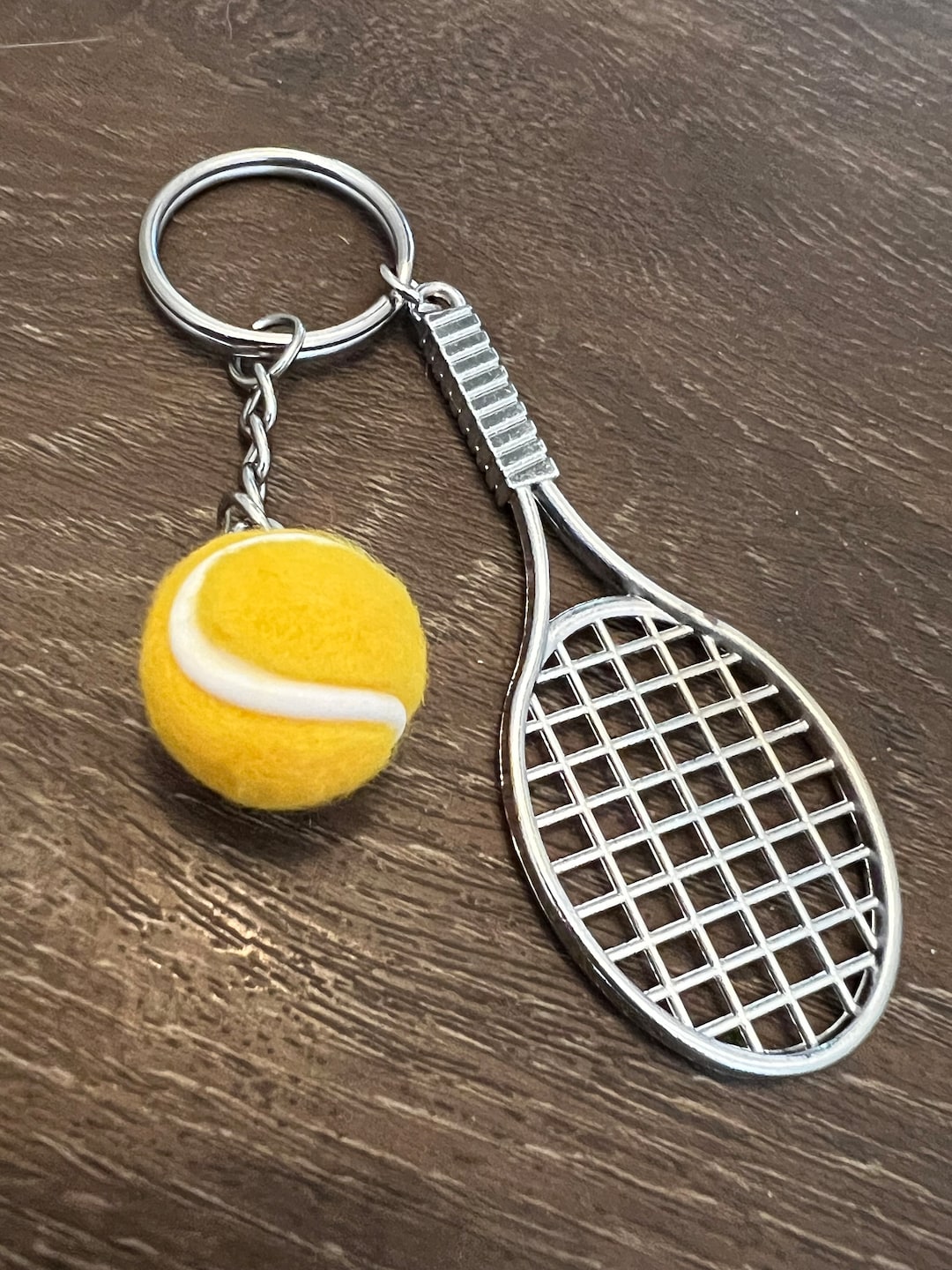 Tennis Key Chain,mini Tennis Set,backpack Keychain, Souvenir for Tennis ...