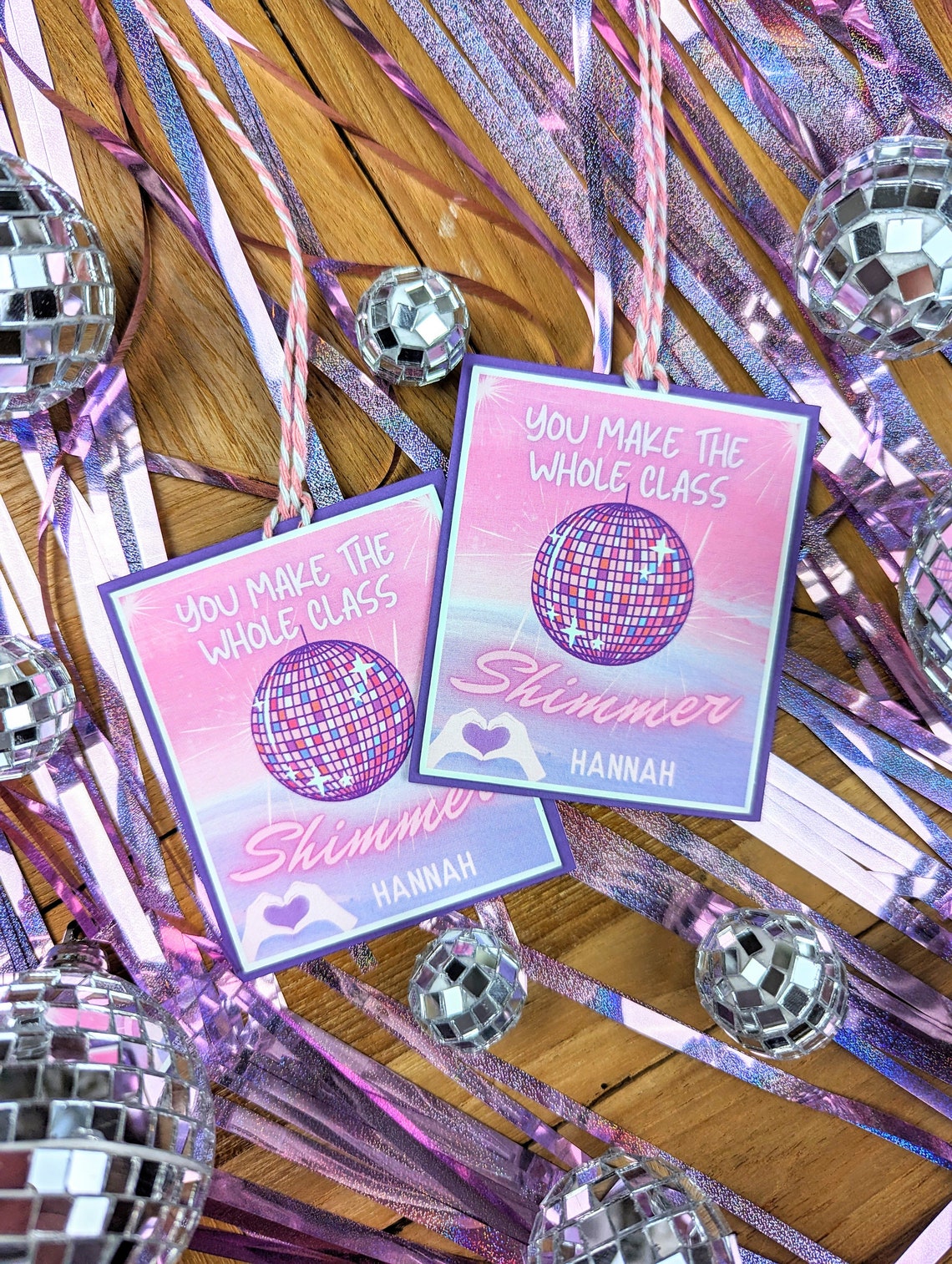 You Make the Whole Class Shimmer Teacher Appreciation Tag - Etsy