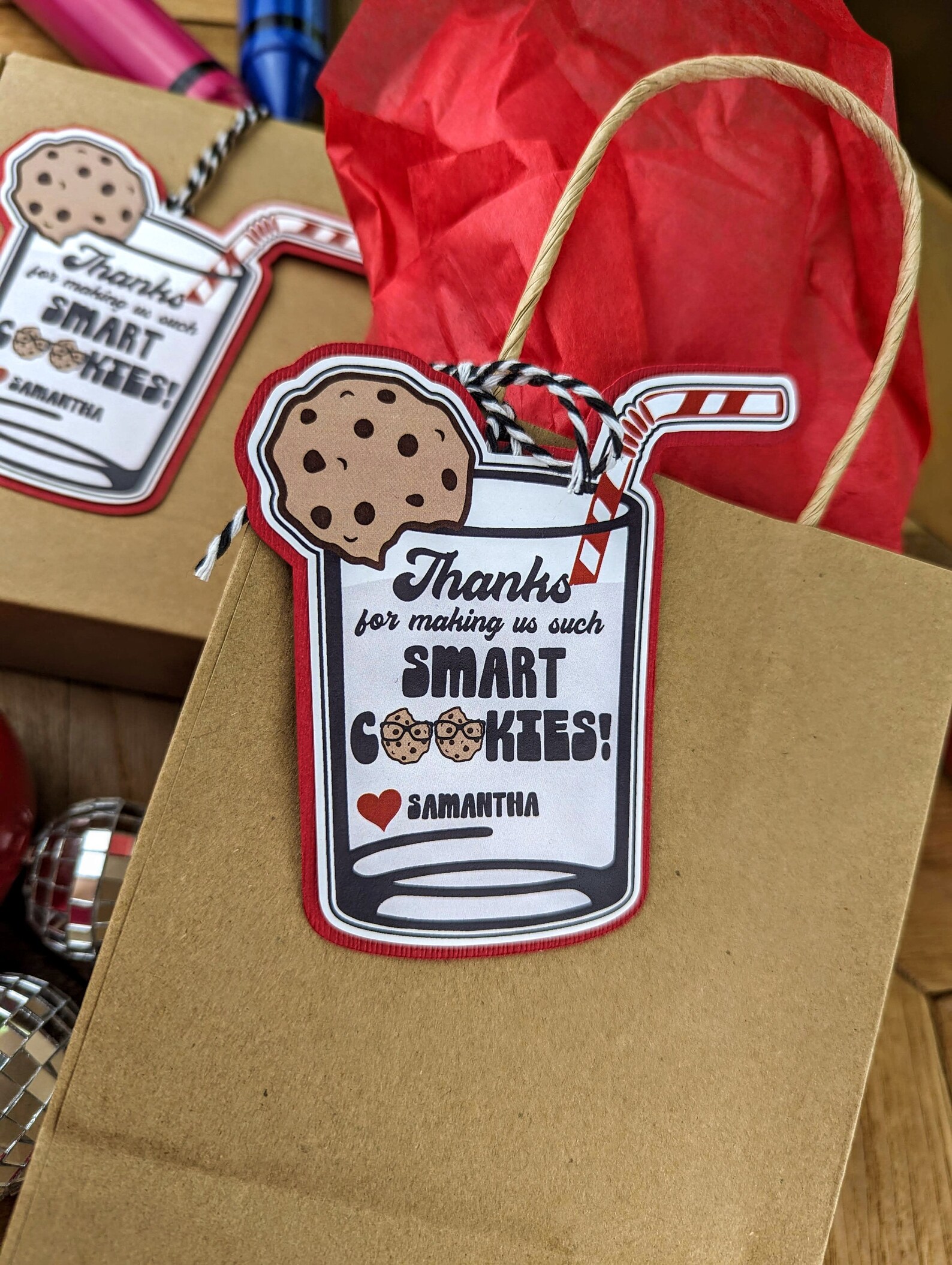 Smart Cookies Teacher Appreciation Tags - Etsy