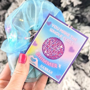 You Make the Whole Class Shimmer Teacher Appreciation Tag - Etsy