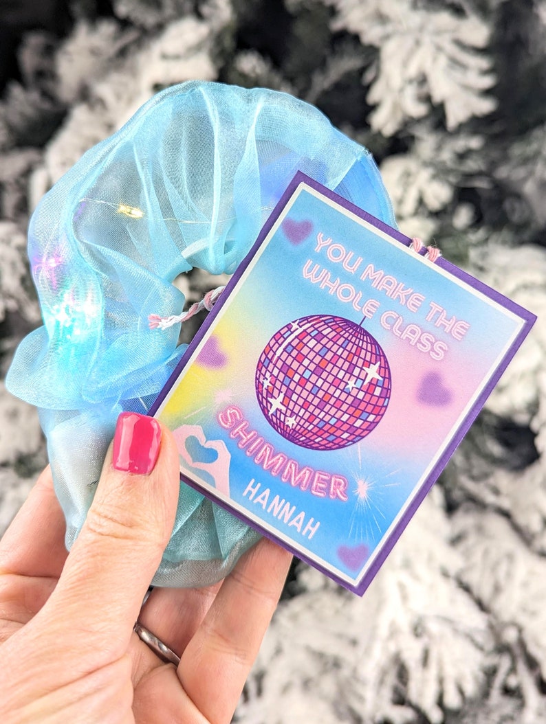 You Make the Whole Class Shimmer Teacher Appreciation Tag - Etsy