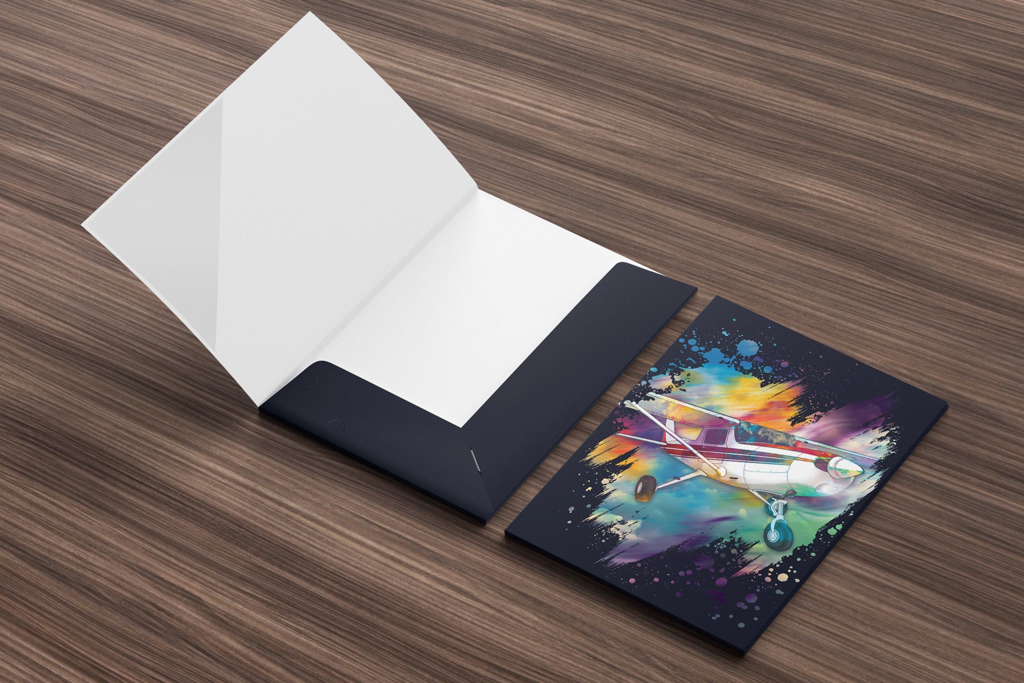 File Folder Cessna 152, Document Folder, Organizer, Home Office, Flight ...