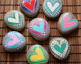 Hand painted stones | Etsy