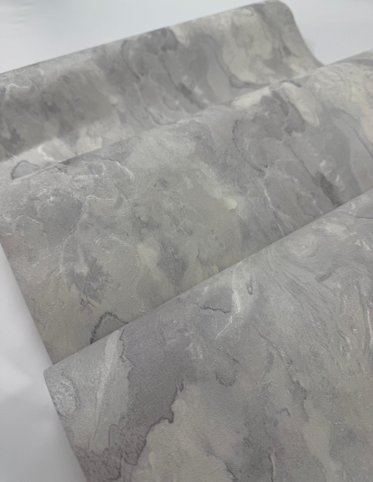 Matte Gray Modern Wallpaper, Concrete Wallcoverings Rolls, Textured ...