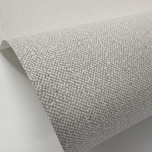Contemporary Modern Gray Plain Faux Textured Wallpaper, Non-woven ...