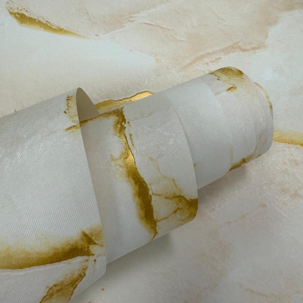 Cream and Gold Wallpaper - Etsy