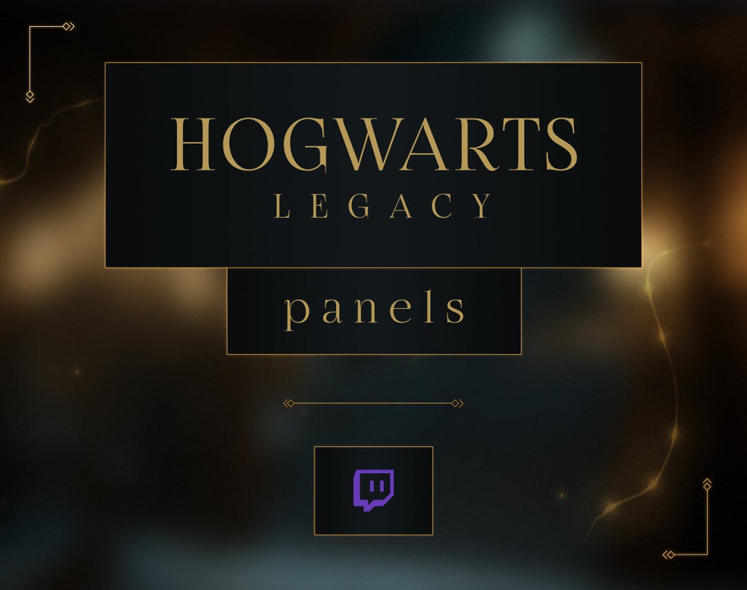 Wizard Legacy Twitch Panels for Streamers Magic Twitch Buttons Magical Panels for Twitch - Etsy