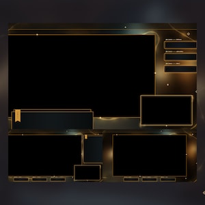 Wizard Legacy Twitch Pack Vtuber Aestethic Magic Streamer Package Overlay Panels for Streamers ...