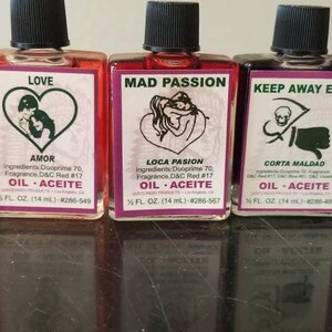 INDIO Spiritual Magic Oils Sold Individually 1 Oz Bottle - Etsy
