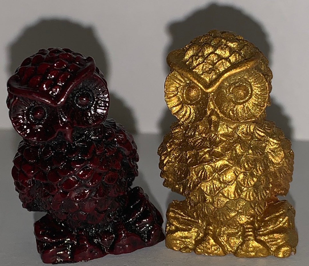 1 Inch Small Owl Statues - Etsy