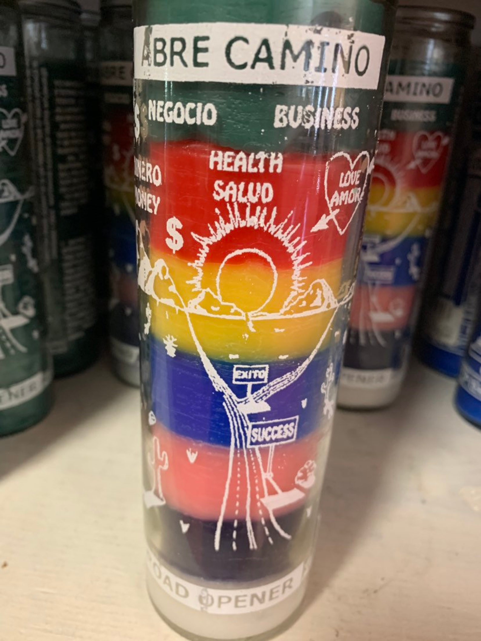 Fixed Road Opener Seven Colors/ Abre Camino Siete Colores - Etsy