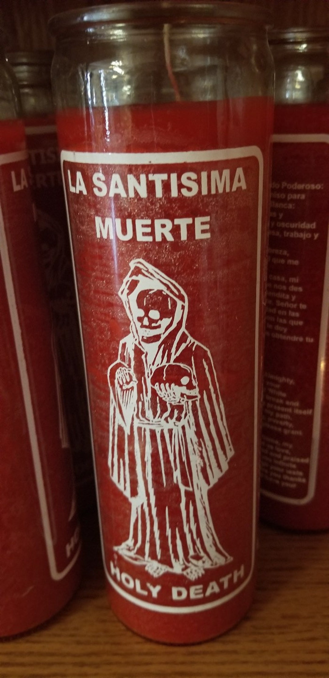 Fixed Holy Death Red / Santa Muerte Roja - Etsy