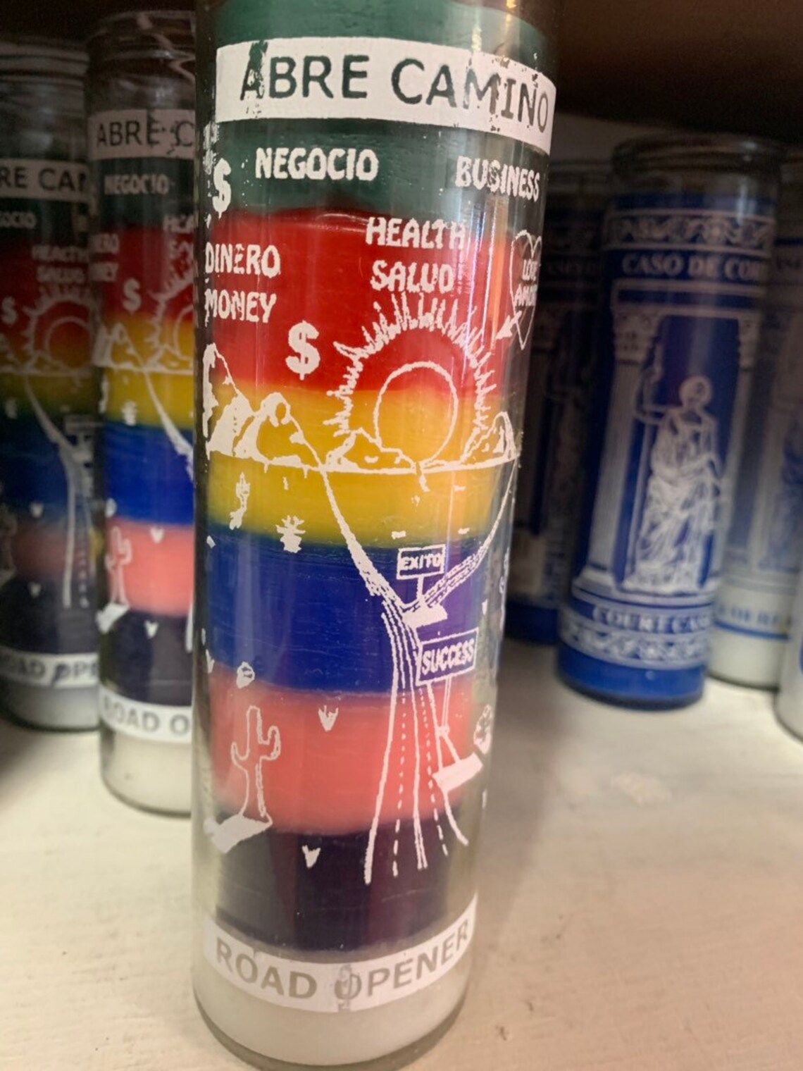 Fixed Road Opener Seven Colors/ Abre Camino Siete Colores Compuesta - Etsy