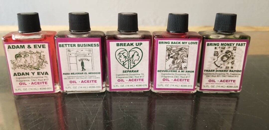 INDIO Spiritual Magic Oils Sold Individually 1 Oz Bottle - Etsy