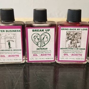 INDIO Spiritual Magic Oils Sold Individually 1 Oz Bottle - Etsy