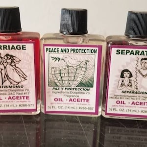 INDIO Spiritual Magic Oils Sold Individually 1 Oz Bottle - Etsy