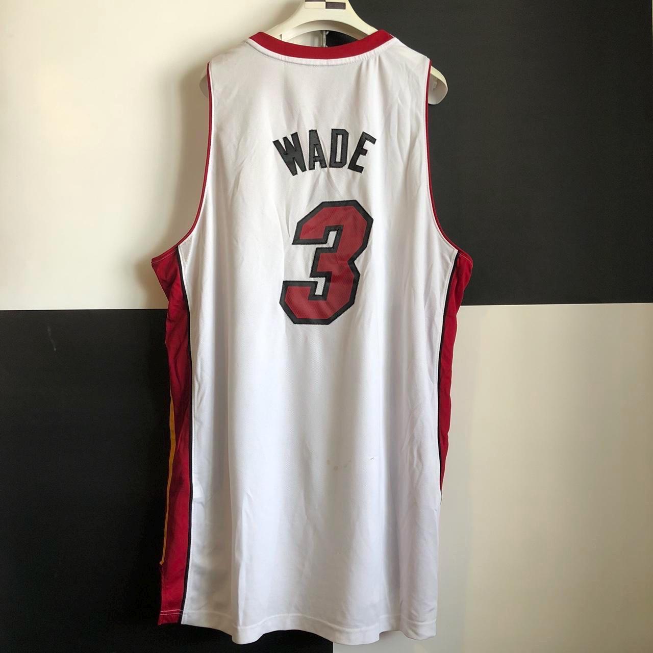 Miami Heat Dwayne Wade Adidas Stitched Swingman Jersey - Etsy