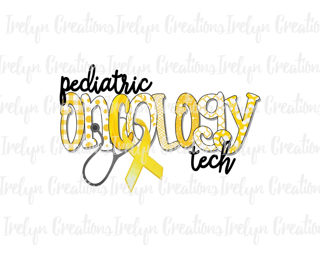 2 Hand Drawn Pediatric Oncology Doodles Letters PNG Instant Download ...