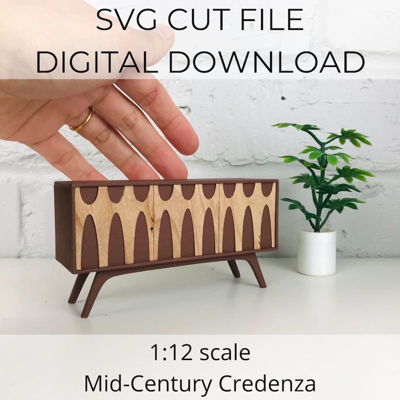 Dollhouse Cabinet Svg File - Etsy