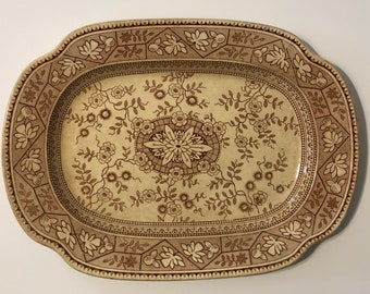 Transferware platter | Etsy