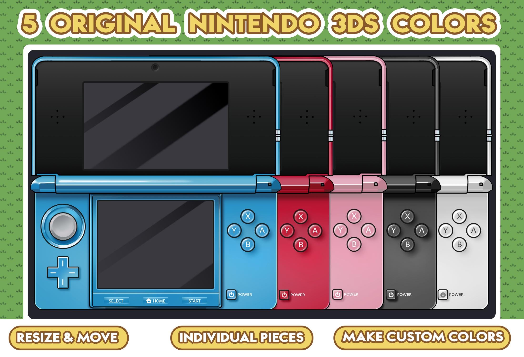 3DS Stream Overlay/ Layout/ Customisable - Etsy