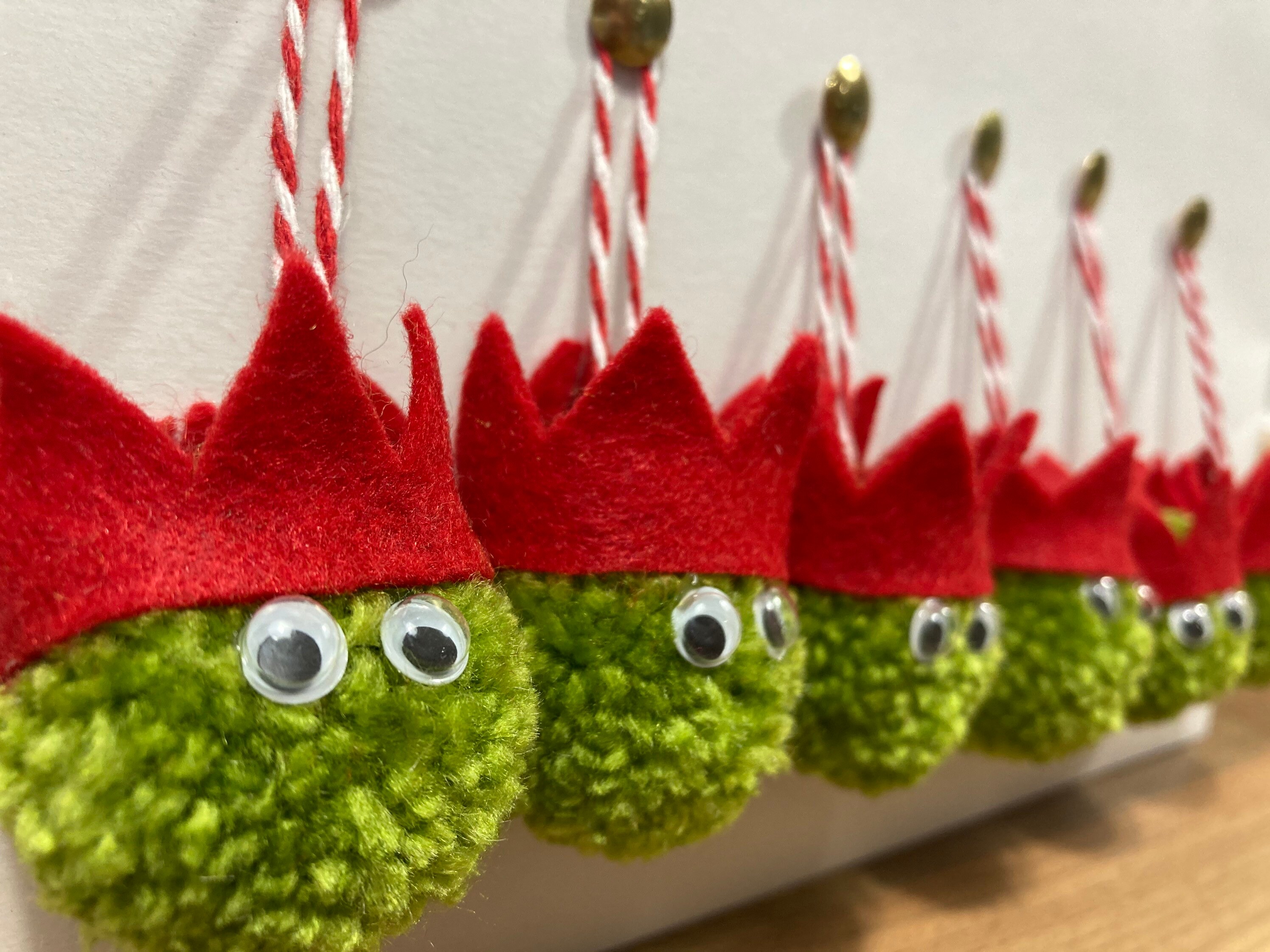 Christmas Sprout Tree Baubles - Etsy UK