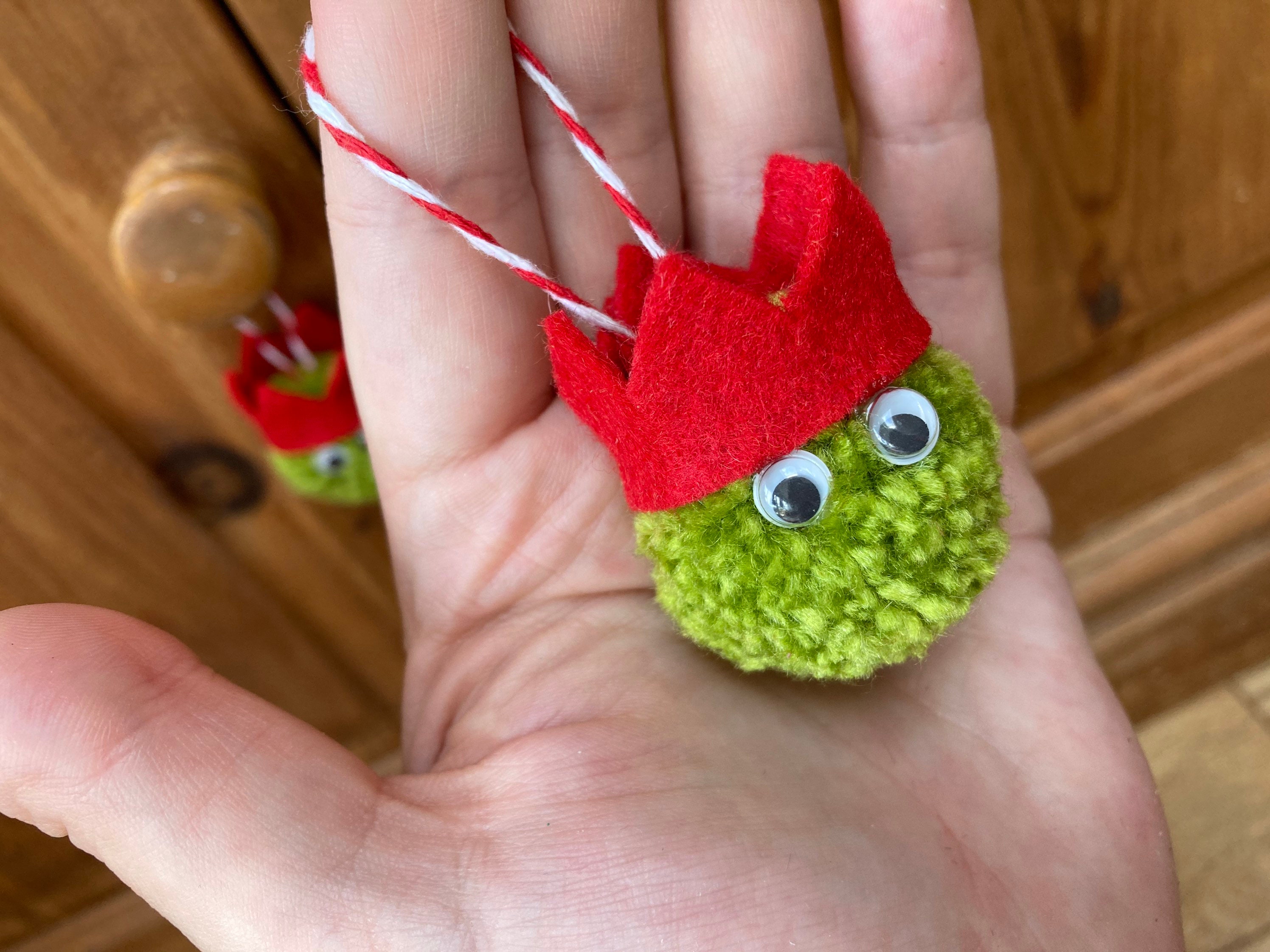 Christmas Sprout Tree Baubles - Etsy UK