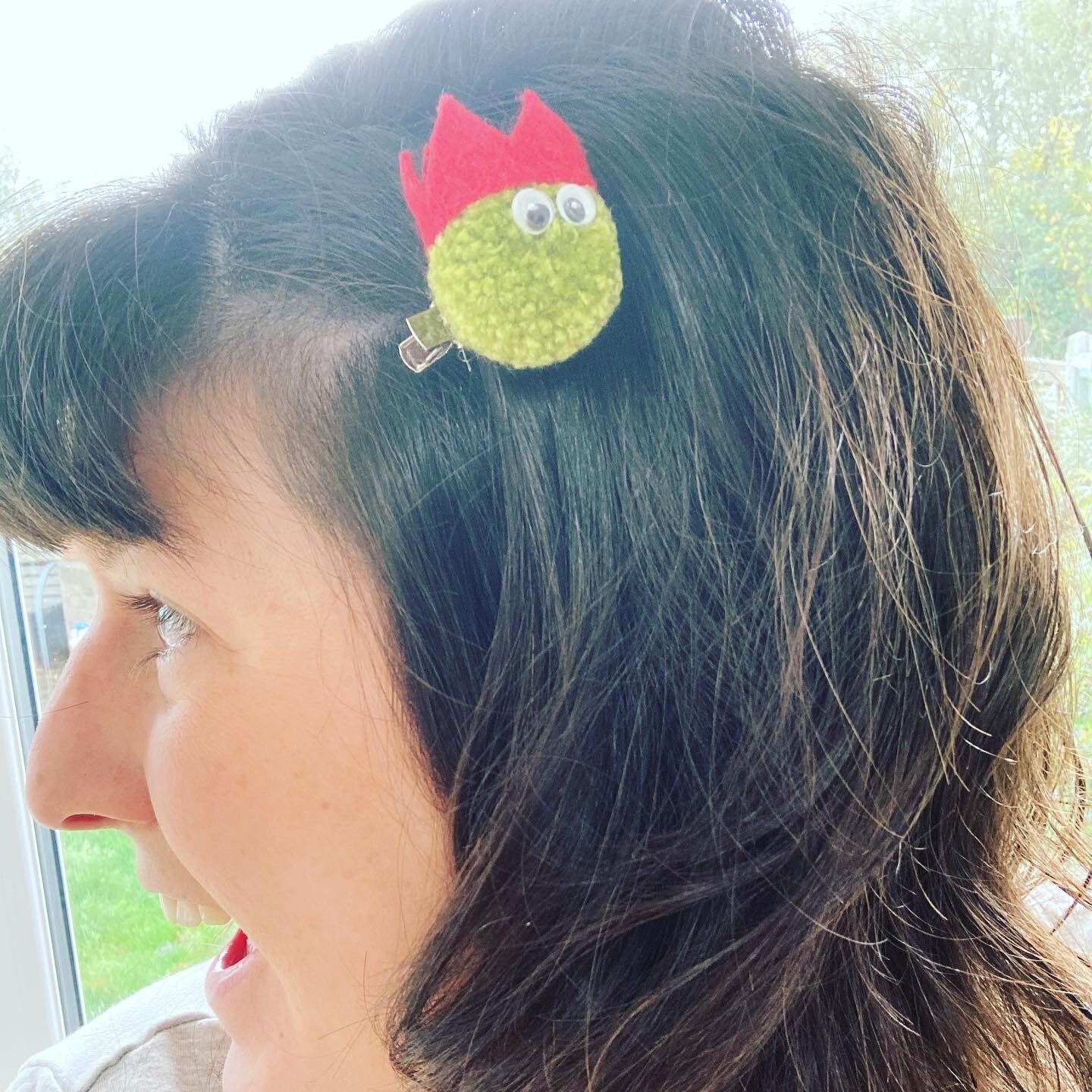 Christmas Sprout Hair Clips Hair Slides Festive Hair Accessories - Etsy UK