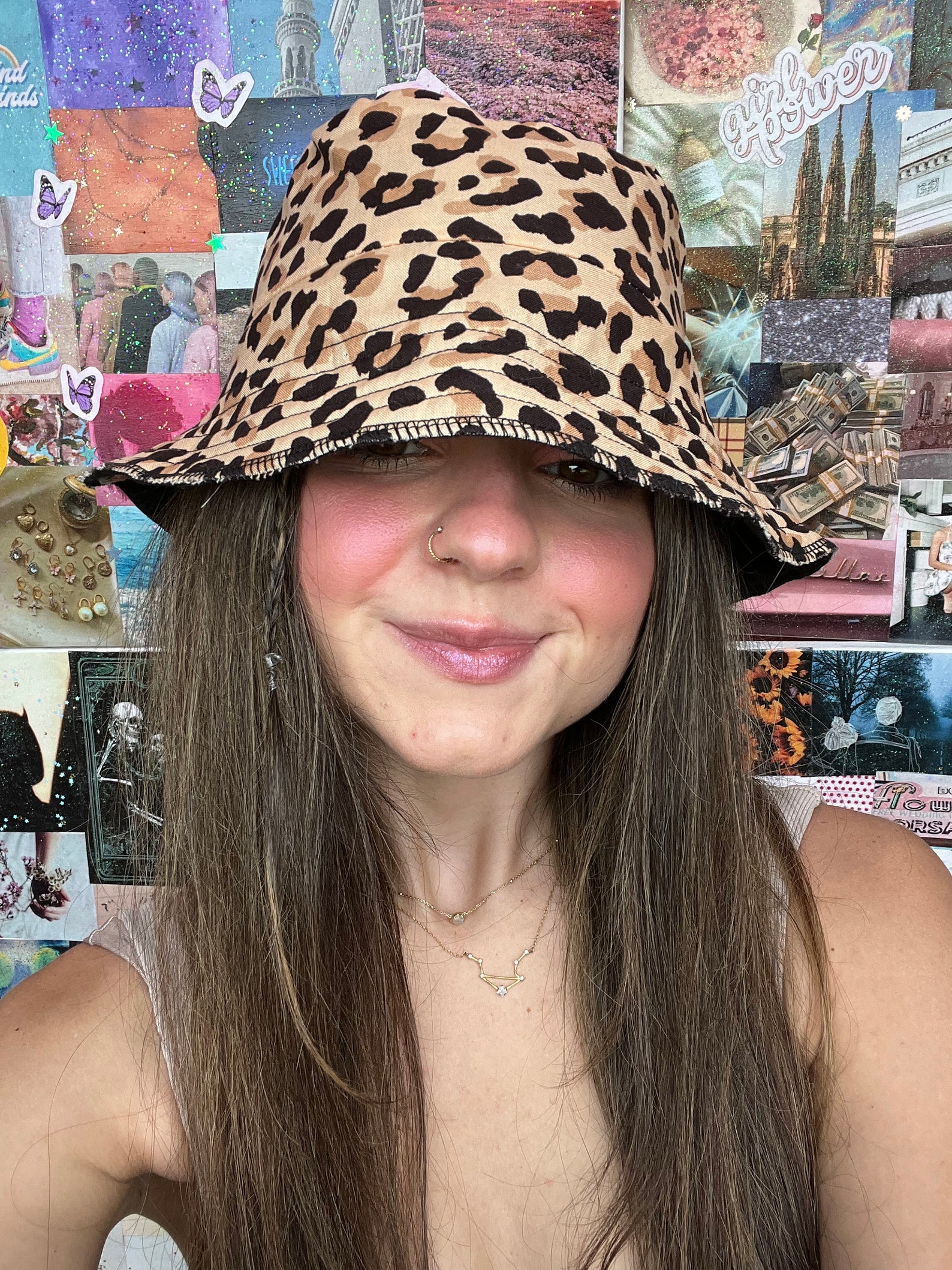 Cheetah Gurl Fleece Lined Bucket Hat - Etsy