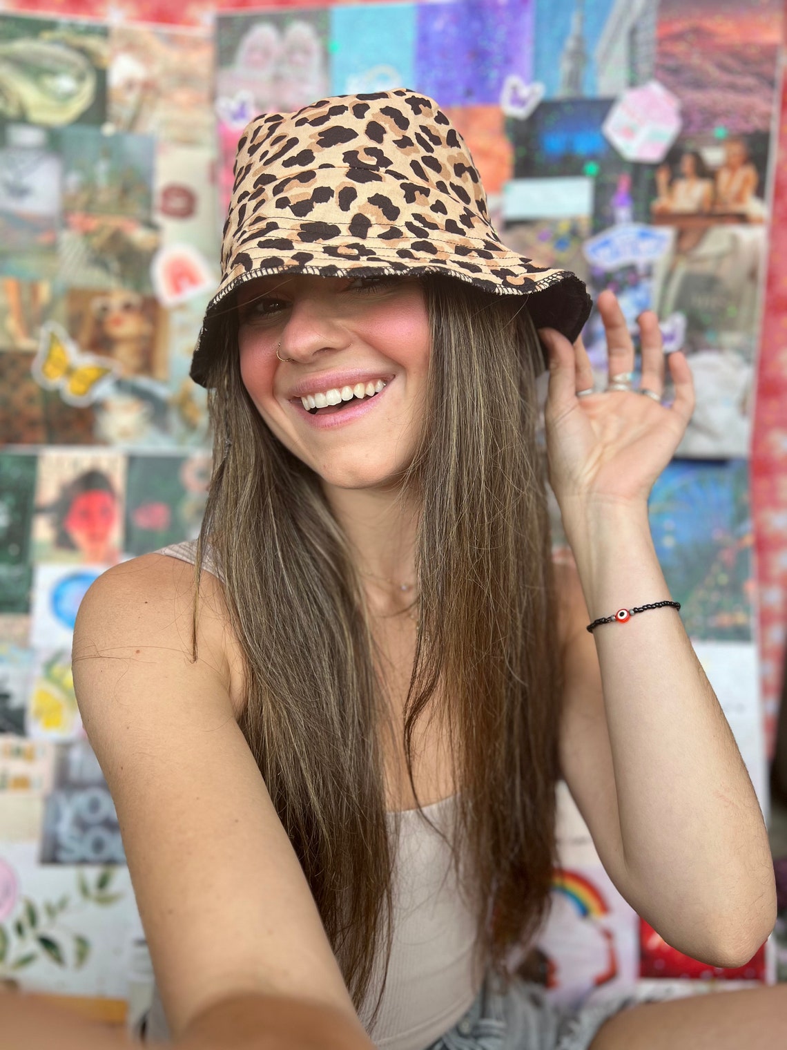 Cheetah Gurl Fleece Lined Bucket Hat - Etsy