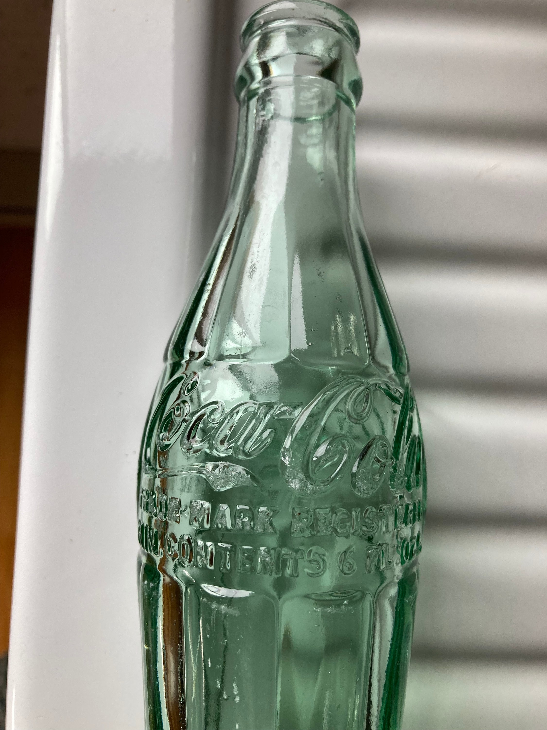 Rare Collectible Vintage 1956 Coca Cola 6oz. Soda Bottle and 1946 7UP ...