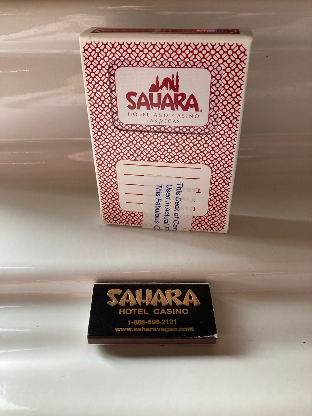 Collectible Vintage Sahara Hotel and Casino Las Vegas, Nevada Red ...