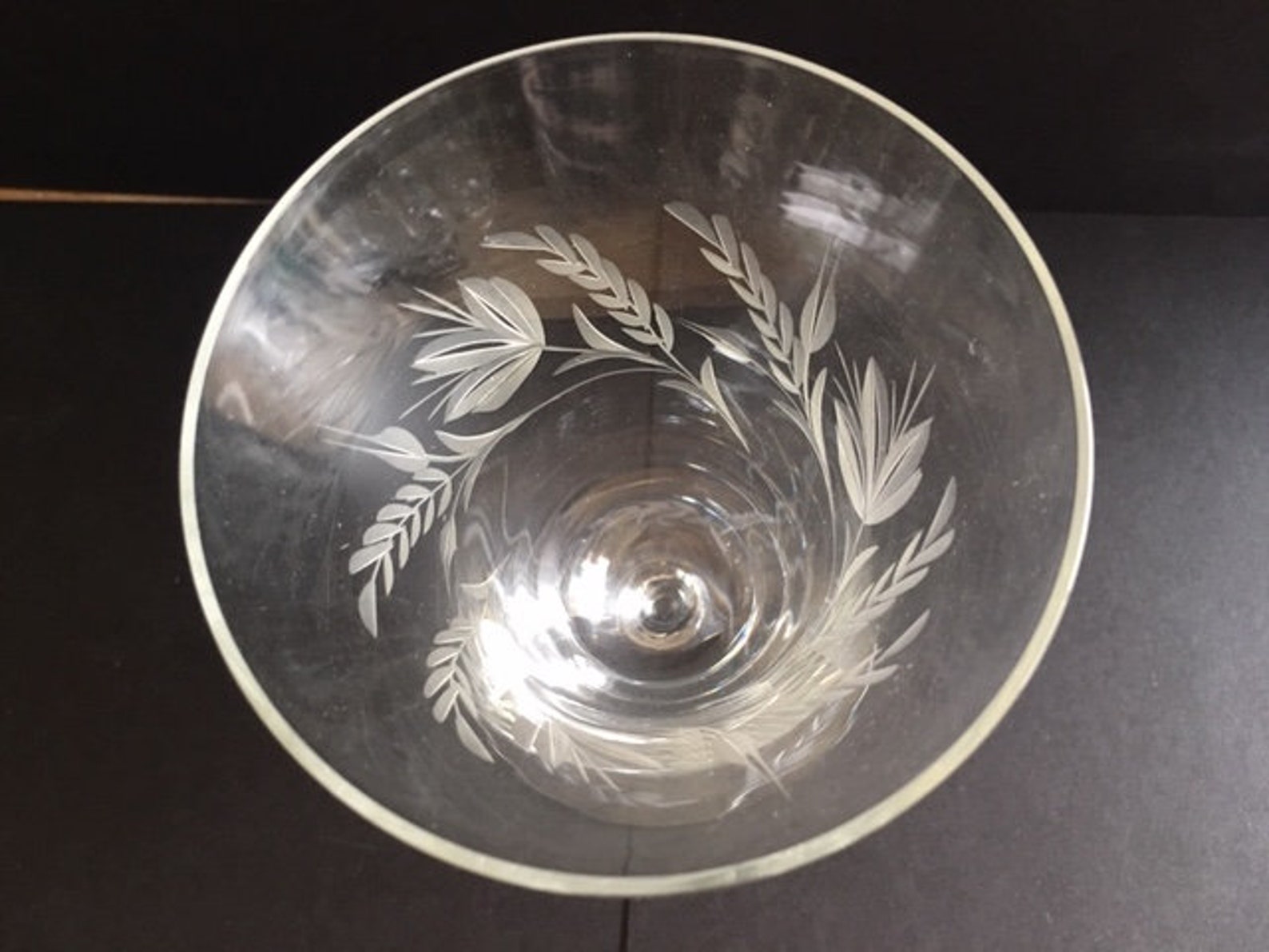 Vintage Etched Fine Crystal Wheat Pattern Dishes Rare Pieces - Etsy.de