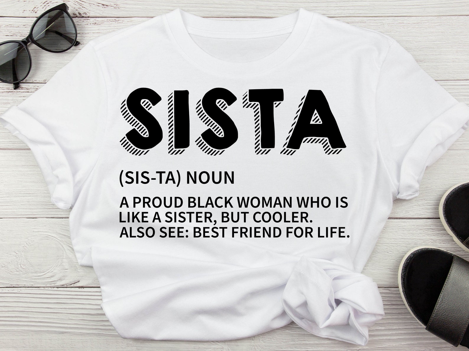 Sista Definition, Best Friend Sister Girl Women Empowerment Digital ...