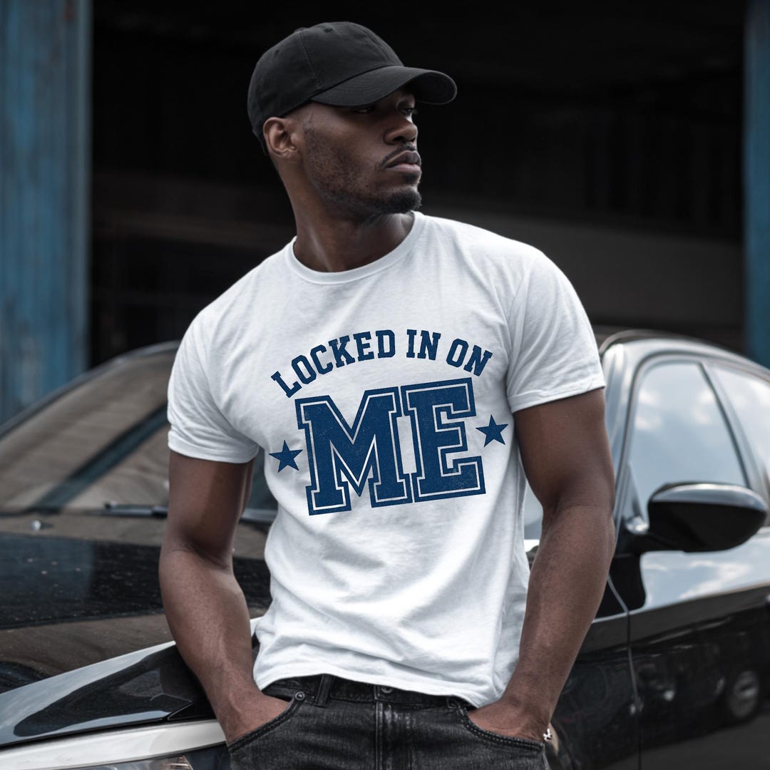 Locked in on Me PNG | Varsity Collegiate Sublimation Design ...